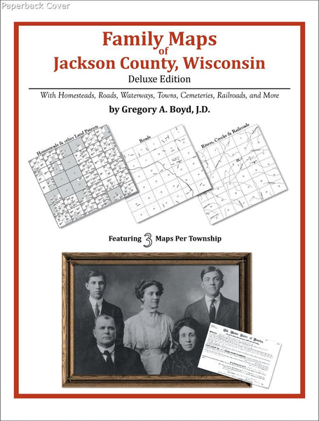 Family Maps of Jackson County, Wisconsin – Arphax Publishing Co.